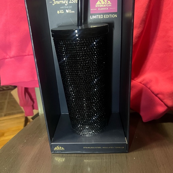 Hydrapeak | Dining | Hydrapeak Black Rhinestone Tumbler | Poshmark
